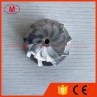 China S100 50.00/68.01mm 9+0 blades point milling high performance turbo milling/aluminum 2618/billet compressor wheel for sale