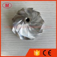 China G30-770 57.52/71.40mm 9+0 blades point milling snake curve billet compressor wheel for 880693-5002S/880697-5008S/5009S for sale