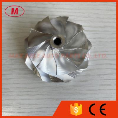 China G30-770 57.52/71.40mm 9+0 blades point milling snake curve billet compressor wheel for 880693-5002S/880697-5008S/5009S for sale