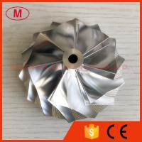 China T04E 62.45/82.36mm 7+7 blades high performance turbocharger milling/aluminum 2618/billet compressor wheel For GTX3582 for sale