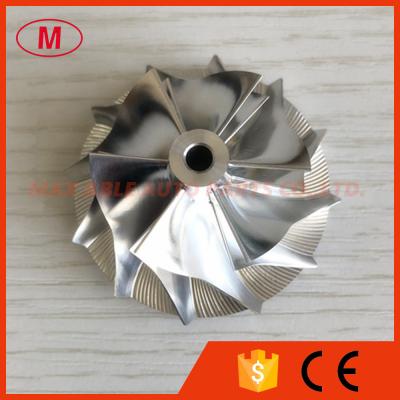 China GT1246 6+6 blades 786555-0002N 34.10/46.00mm high performance turbo milling/aluminum 2618/billet compressor wheel for sale