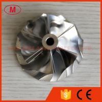 China TD05H 20G reverse 6+6 blades 52.56/68.01mm 49179-43400 Turbo milling/aluminum 2618/billet compressor wheel for sale