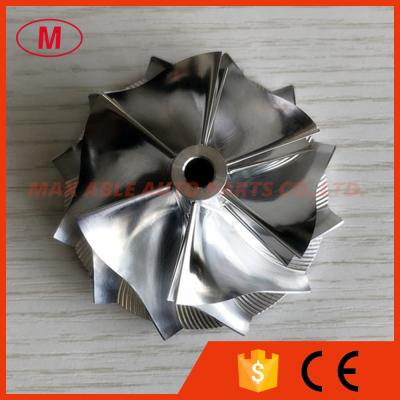 China K04 48.00/60.00mm 6+6 blades high performance turbocharger milling/aluminum 2618/billet compressor wheel for sale