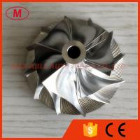 China RHFV4 6+6 blades 35.62/51.00mm turbo milling/aluminum 2618/billet compressor wheel for VF50 upgrade for sale
