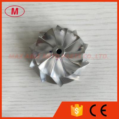China GT12 40.00/52.50mm 10+0blades high performance turbo milling/Aluminum 2618/billet compressor wheel for sale
