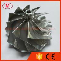 China GT45 85.00/105.00mm 10+0 blades high performance turbocharger milling/aluminum 2618/billet compressor wheel for sale