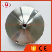China GT45 85.00/105.00mm 10+0 blades high performance turbocharger milling/aluminum 2618/billet compressor wheel for sale