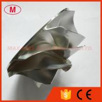 China GT45 85.00/105.00mm 10+0 blades high performance turbocharger milling/aluminum 2618/billet compressor wheel for sale