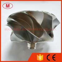 China GT45 85.00/105.00mm 10+0 blades high performance turbocharger milling/aluminum 2618/billet compressor wheel for sale