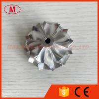 China GT1752S 40.27/52.00mm 6+6blades high performance Turbocharger milling/aluminum 2618/billet compressor wheel for sale