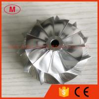 China GT15-25 38.62/52.00mm 11+0 blades high performance Turbo milling/aluminum 2618/billet compressor wheel for 760699-5004 for sale