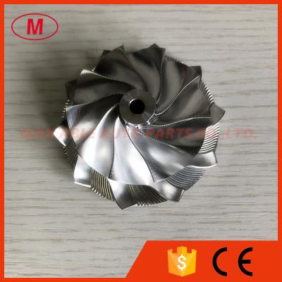 China GT15-25 point milling 50.20/65.00mm 10+0 Blades 702549-0008HF V1 high performance  billet/aluminum 2618 compressor whee for sale
