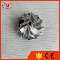 China TD04HL 15T 49189-43500 41.95/56.02mm 6+6 blades Turbocharger milling/aluminum 2618 /Billet compressor wheel for 49189-00 for sale