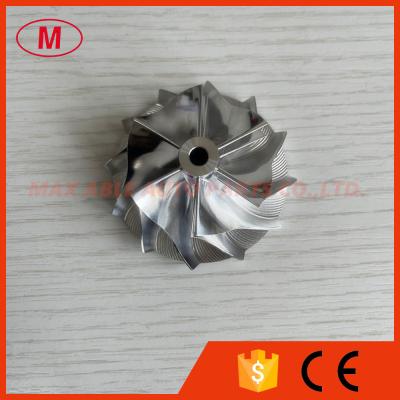 China TD04HL 15T 49189-43500 41.95/56.02mm 6+6 blades Turbocharger milling/aluminum 2618 /Billet compressor wheel for 49189-00 for sale