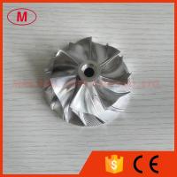 China custom 60.00/80.00mm forward 7+7 Blades turbo aluminum 2618/milling/Billet compressor wheel for sale