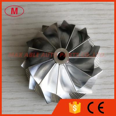 China TD04HL 19T 11+0 blades 46.02/58.00mm 49189-X high performance Turbo Billet/milling/aluminum 2618 compressor wheel for sale