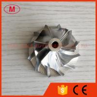 China GT25C 6+6 blades 38.69/52.24mm 447449-0010 performance Turbo milling/aluminum 2618/billet compressor wheel for 454110 for sale