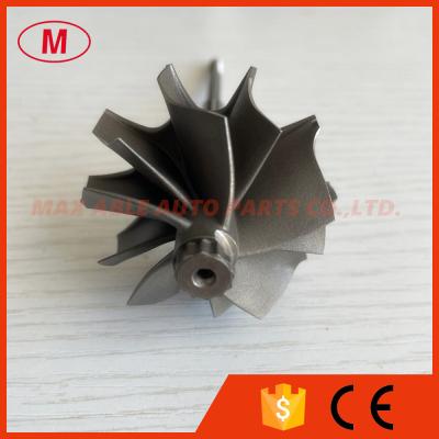 China TD04HL 45.65/52mm 5+5 blades 97mm shaft length turbo wheel/ turbine shaft&wheel for sale