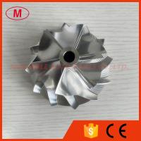 China S400 1491-123-2002 6+6 blades 67.66/91.34mm high performance Turbo milling/aluminum 2618/billet compressor wheel for sale
