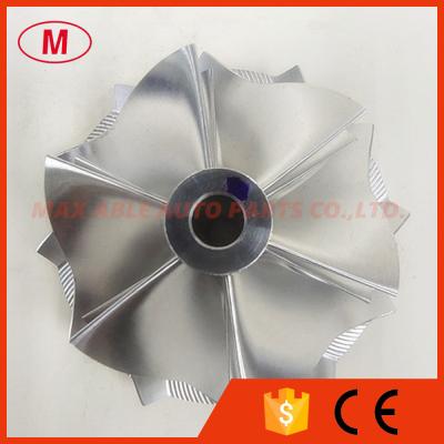 China RHF5 40.66/52.50mm 6+6 blades turbocharger milling/aluminum 2618/billet compressor wheel for sale