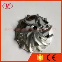 China K16 45.78/61.98mm 5324-123-2201 6+6 blades turbo milling/aluminum 2618/Billet compressor wheel for 5324-970-7401 for sale