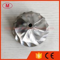 China GT2871 452546-0005 53.11/70.98mm 7+7 blades turbo milling/aluminum 2618/billet compressor wheel for 452546-0005/Trim56 for sale