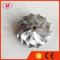 China K04 49.62/61.98mm 7+7 blades high performance turbo milling/aluminum 2618/billet compressor wheel for sale