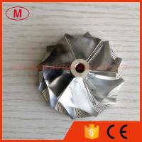 China TD04HL 16T 6+6 blades 49189-00016 turbo milling/aluminum 2618/billet compressor wheel for  49189-01330/1350/1450 for sale