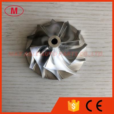 China GT2871 452546-0003B 51.17/70.98mm 6+6 blades high performance milling/aluminum 2618/Billet compressor wheel for racing for sale