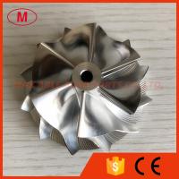 China TD04HL 6+6 blades 49.62/61.01mm high performance turbocharger billet/milling/aluminum 2618 compressor wheel for sale