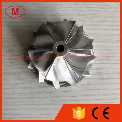 China GT3576  57.00/70.98mm 6+6 blades high performance turbo milling/aluminum 2618/billet compressor wheel for sale