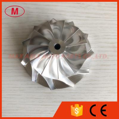 China GT3084 cutback:6.0 11+0blades 61.33/82.00mm Billet/milling/aluminum 2618 compressor wheel for sale