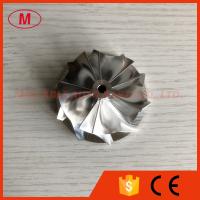 China K04  50.39/60.00mm 5+5 blades turbo aluminum 2618/milling/billet compressor wheel for sale