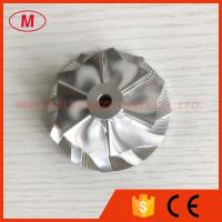 China TD04HL 13T 40.61/56.02mm 49377-04200 6+6 blades turbo aluminum 2618/ billet compressor wheel Tapered tip angle:0 degree for sale