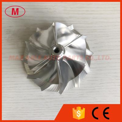 China GTP38R reverse 729567-0001 Upgrade 67.00/88.04mm 6+6 blades high peroformance Turbo Billet//alunum 2618 compressor wheel for sale