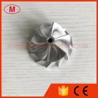 China K04 reverse 40.64/50.80mm 6+6 blades Turbo milling/aluminum 2618/billet compressor wheel for 5303-970-0048 reverse for sale