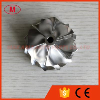China RHF5HB 6+6 blades 51.00/61.98mm Turbocharger milling/aluminum 2618/billet compressor wheel for SUBARU VF30/VF34 upgrade for sale