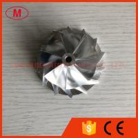China G3037 57.04/76.13mm 452708-0001 7+7 blades performance milling/aluminum 2618/Billet compressor wheel for sale