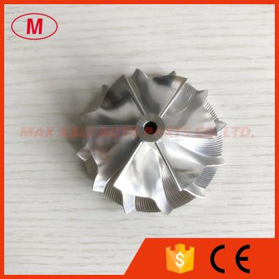 China K04 47.15/58.65mm 6+6 blades High performance Turbocharger milling/aluminum 2618/billet compressor wheel for sale
