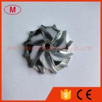 China RHFV5 39.22/52.50mm 6+6 blades Turbo milling/aluminum 2618/billet compressor wheel for 06J145702K VW Golf 6 GTI for sale