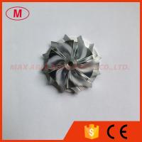 China TD03 14T close 39.55/51.00mm 6+6 blades Turbo milling/aluminum 2618/billet compressor wheel for sale
