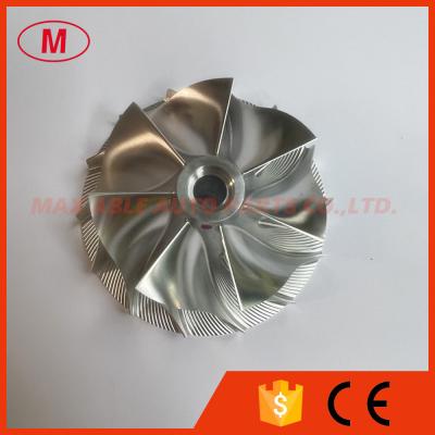 China RHC9 70.00/90.00mm 7+7 blades turbo milling/Aluminum 2618/billet compressor wheel for sale