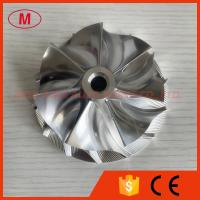 China RHC9 80.00/100.mm 7+7 blades turbo milling/Aluminum 2618/billet compressor wheel for sale