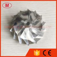 China GT2835  452546-0005HF 53.11/73.00mm 7+7 blades turbo Billet/milling/aluminum 2618 compressor wheel for sale