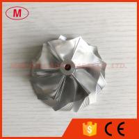 China TD04H 20G reverse 6+6 blades performance 52.56/68.00mm Small Nose High Blade aluminum 2618/billet compressor wheel for sale