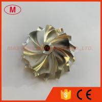 China TD05H 20G reverse 52.56/68.01mm 7+7 blades 49179-43400 LEP style performance Turbo milling/aluminum 2618/billet compressor wheel for sale