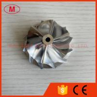China K04 46.39/56.08mm 6+6 blades aluminum 2618/milling /billet compressor wheel for sale