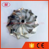 China HX50 11+0 blades 71.00/99.01mm high performance turbo milling/aluminum 2618/billet compressor wheel for sale