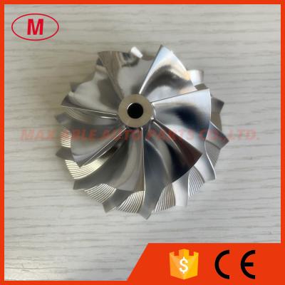 China B58 reverse 58.00/76.13mm 7+7 blades LEP style ,high performance turbo milling/aluminum 2618/billet compressor wheel for sale