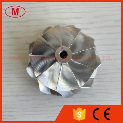 China RHF5 48.35/60.00mm 9+0 Blades Point milling turbo aluminum 2618/Milling/billet compressor wheel for sale